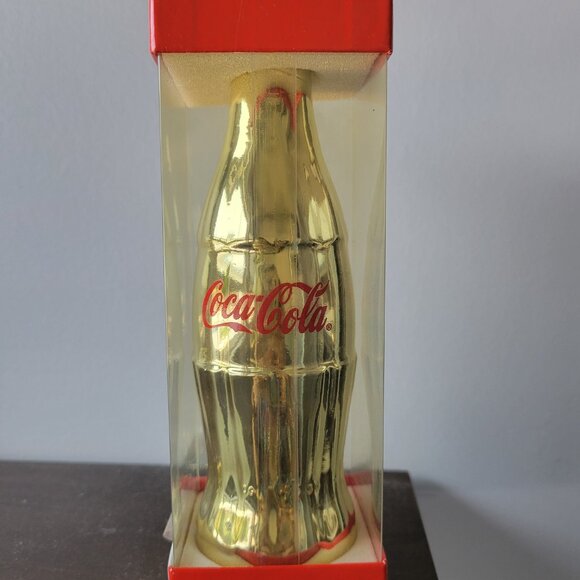 Coca Cola | Other | Nib Cocacola Gold Bottle Commemorating 5th Cocacola ...